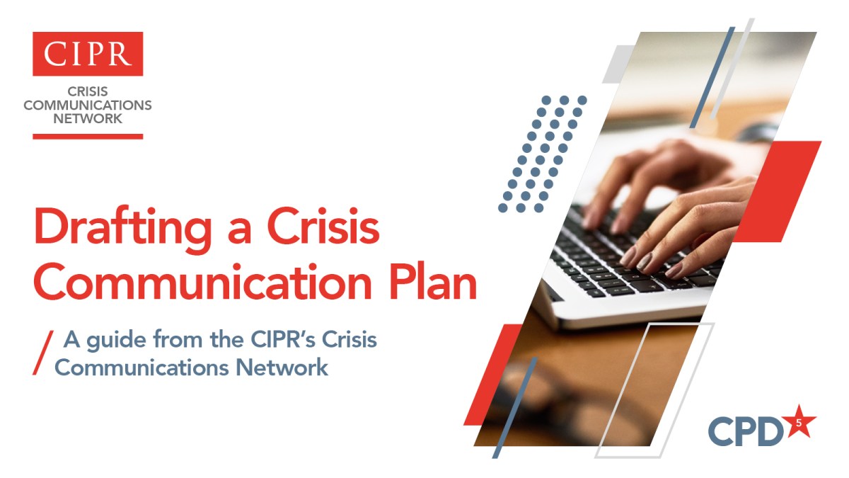 Publications by the CIPR Crisis Communications Network